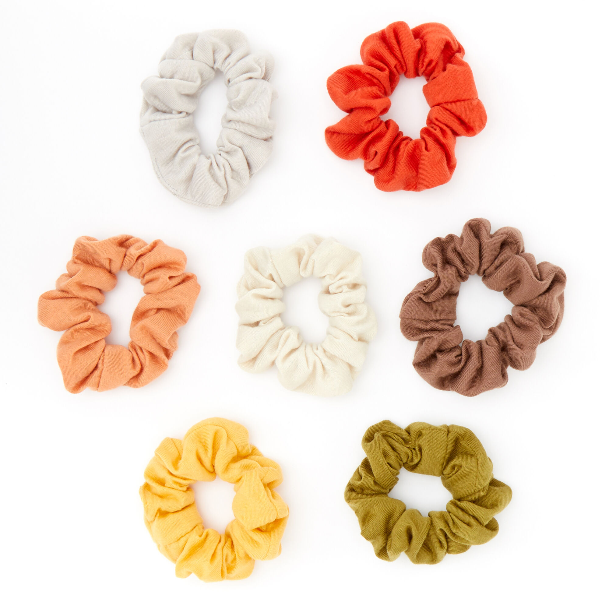 Small Rustic Forest Hair Scrunchies 7 Pack Icing US