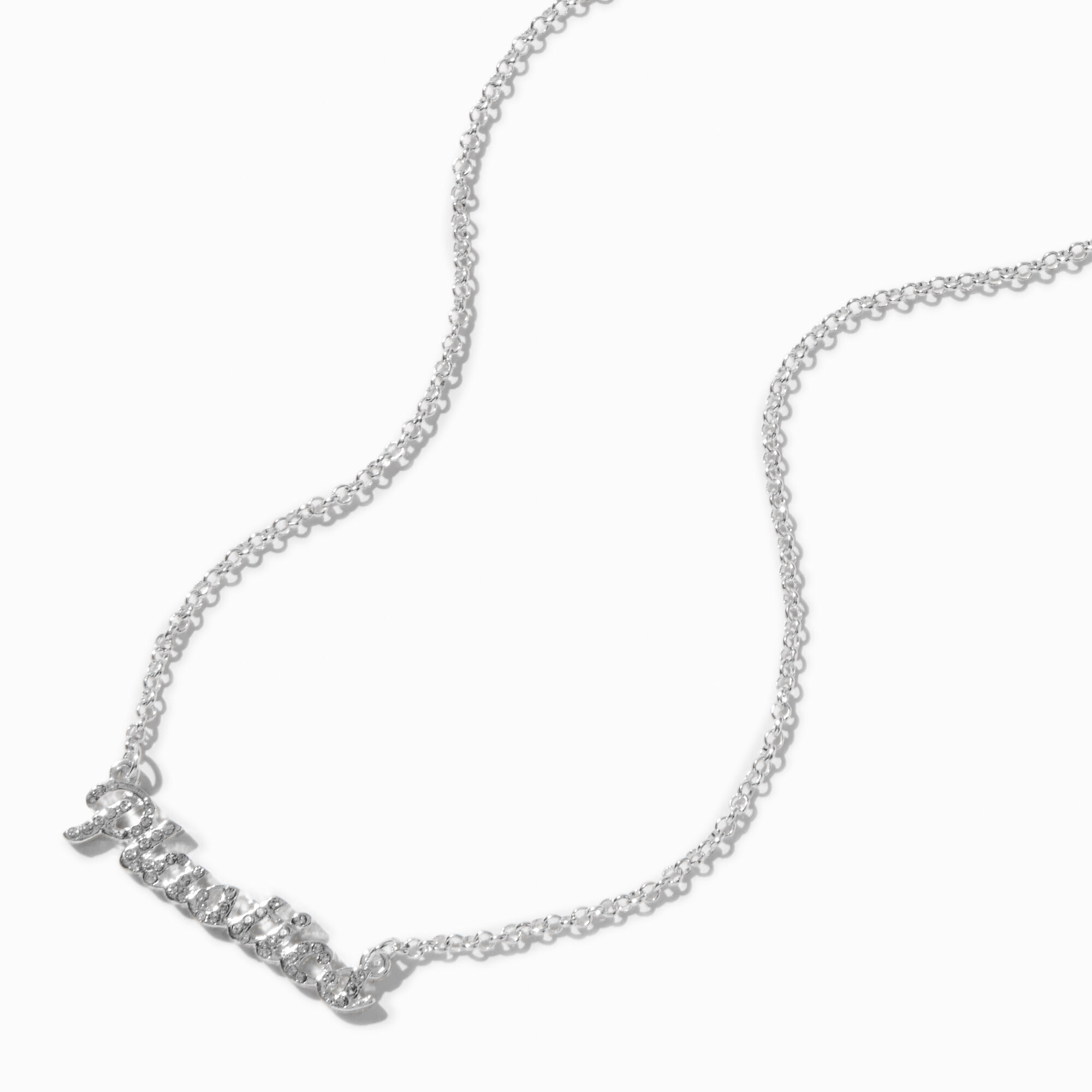 Mean Girls x ICING Silver tone Plastics Pendant Necklace