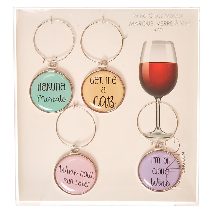 Sassy Wine Glass Markers Icing Us