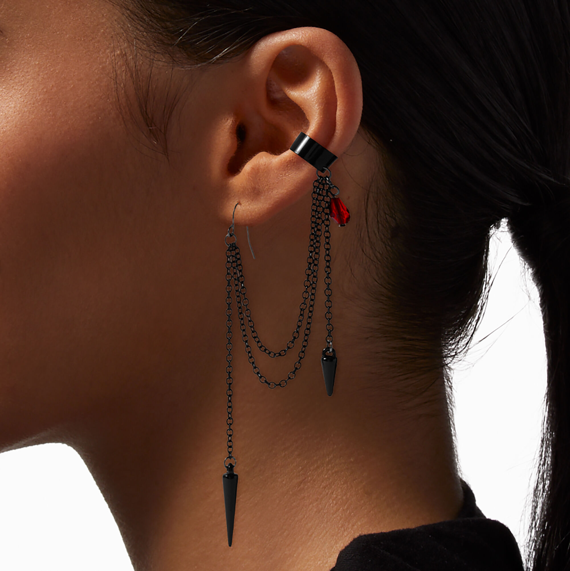 Icing Halloween Goth Inspired Earrings Set 6 Pack